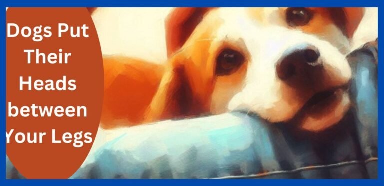 Why Do Dogs Put Their Heads Between Your Legs? 5 Reasons and What to Do ...